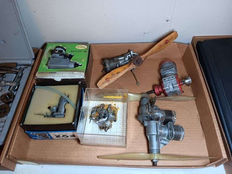 Vintage Model Airplane Engines - Auction Solutions, Inc - Celebrating ...