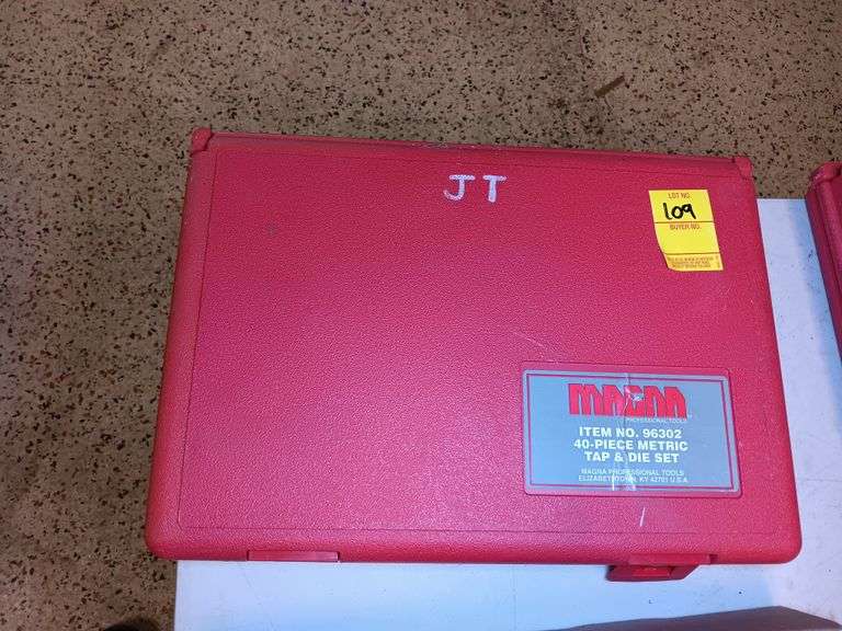 Magna Metric Tap & Die Set - Auction Solutions, Inc - Celebrating 25 Years