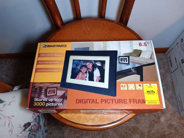 Smartparts Digital Picture Frame - Auction Solutions, Inc - Celebrating ...