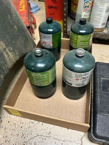 (4) Coleman Propane Tanks - Auction Solutions, Inc - Celebrating 25 Years