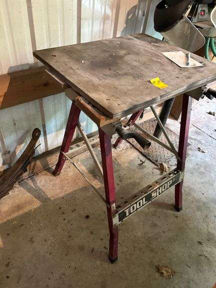 Tool Shop Table - Auction Solutions, Inc - Celebrating 25 Years