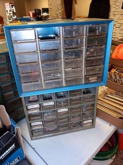 (2) Hardware Containers with Contents - Auction Solutions, Inc ...