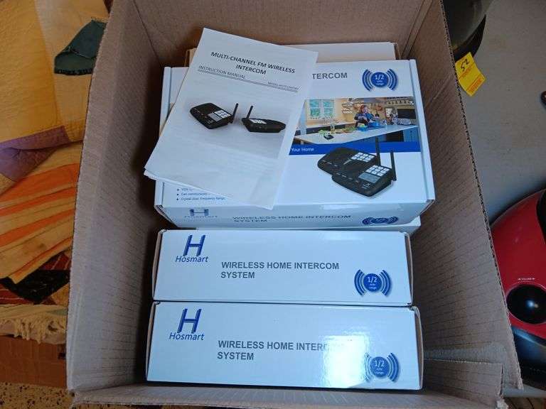 Hosmart Wireless Home Intercom System - Auction Solutions, Inc ...