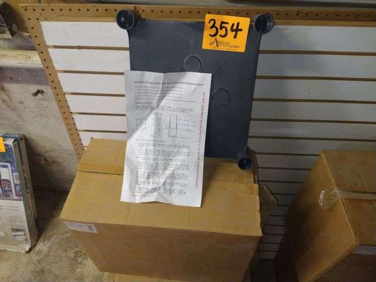 2 Buckeye 2 to 5 Shelf Racks - Assiter Auctioneers