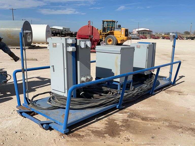 Electrical Transformer Mounted on Skid - Assiter Auctioneers