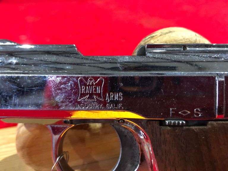 FFL License ONLY Raven P25 .25 Caliber Pistol - Assiter Auctioneers