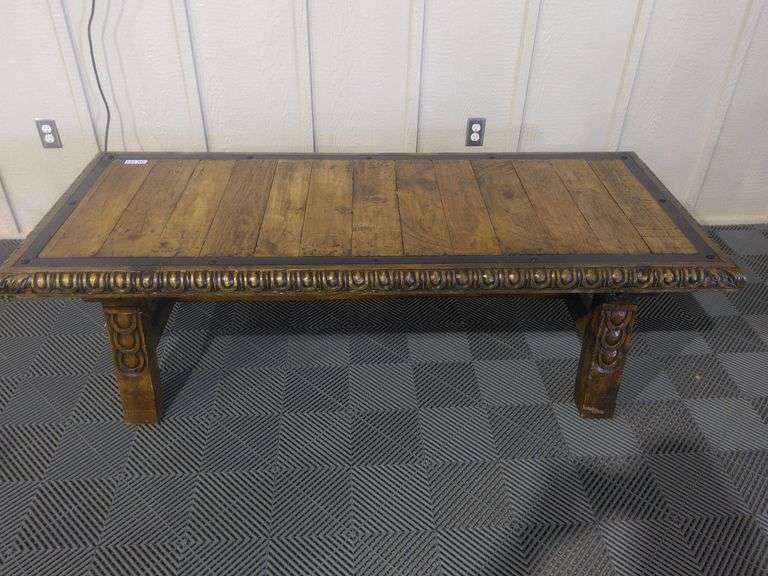 Appaloosa Tin Framed Coffee Table - Assiter Auctioneers