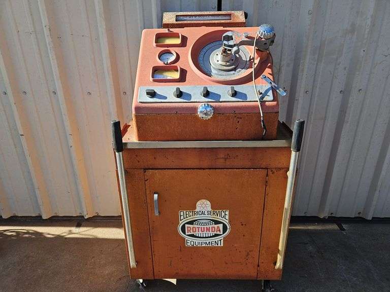 Vintage Rotunda Electrical Service Equipment Distributor Tester ...
