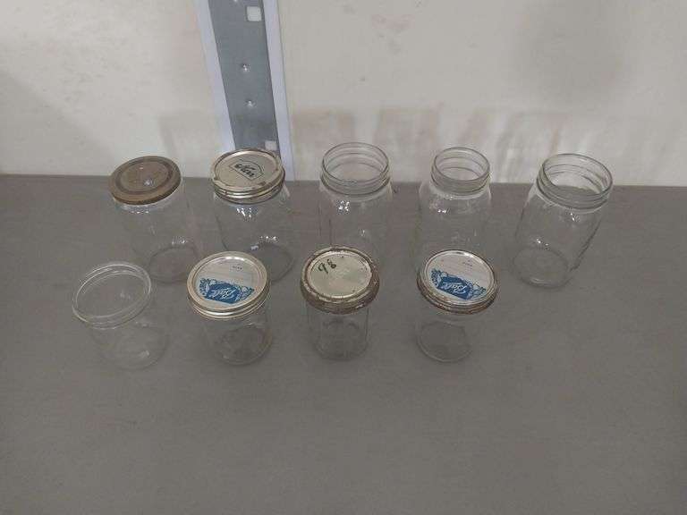 Box of Mason Jars - Assiter Auctioneers