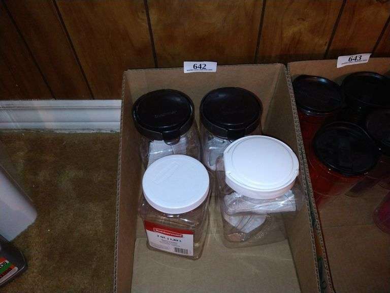 (4) Cannisters - Assiter Auctioneers