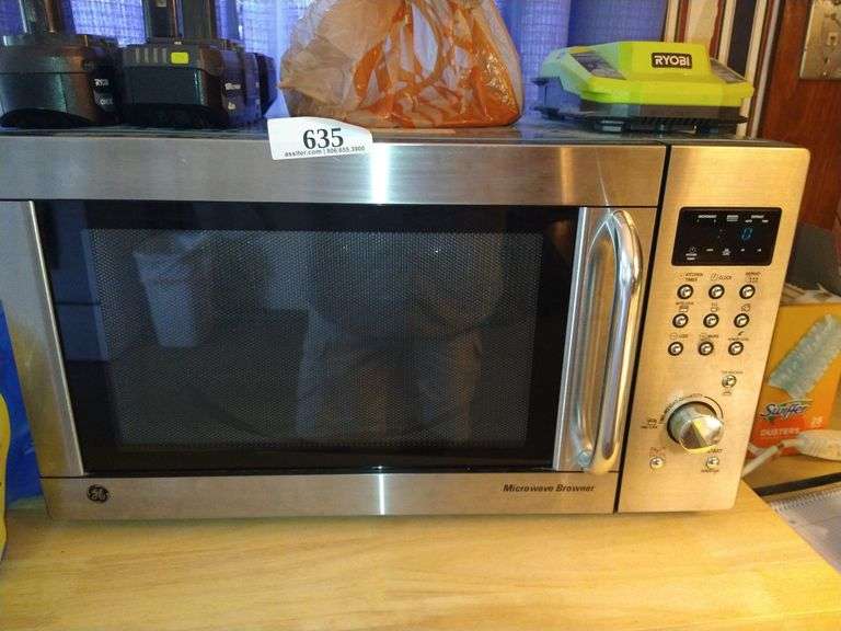 GE Microwave model JES1384SF001 - 22 x 15 x 12 - Assiter Auctioneers