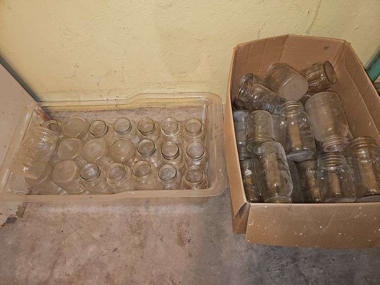 (Approximately 63) Assorted Canning Mason Jars - Assiter Auctioneers