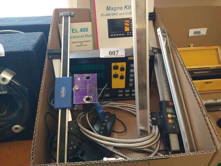 Magna Kit-L, EL 400, w/Digital Read Out System for Machine Tool ...