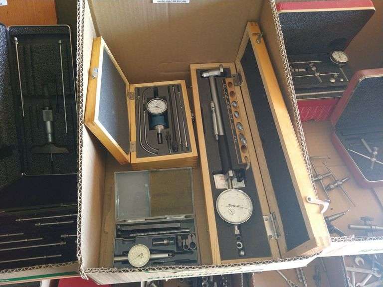 Mitutoyo 2 Point Cylinder Gauge w/ Shars Coaxial Indicator - Assiter ...