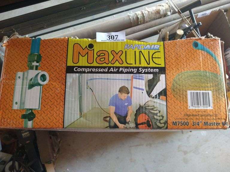 Rapid Air Maxline- Compressed Air Piping System - Assiter Auctioneers