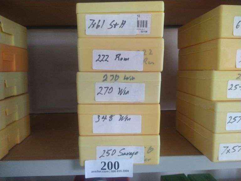 (5) Lyman Reloading Die Sets - Assiter Auctioneers