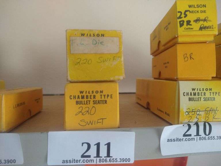 .220 Swift Bullet Seater & Finish Die - Assiter Auctioneers
