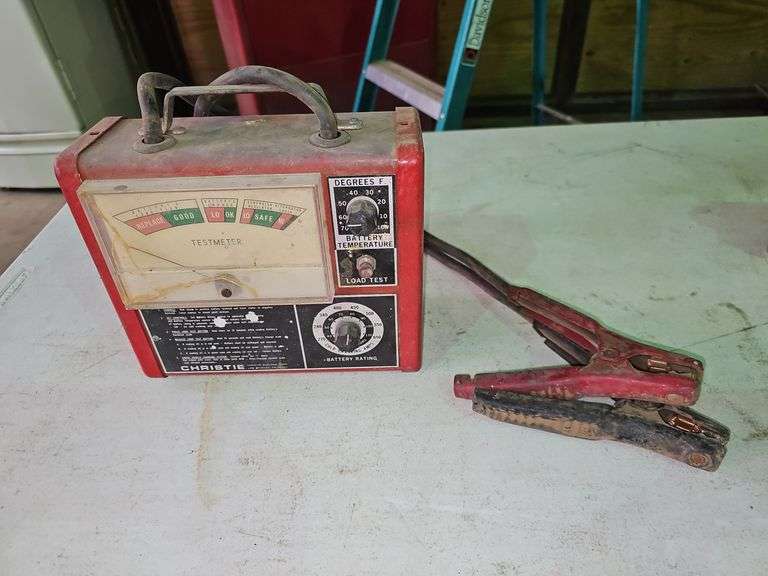 Christie Battery Tester & Milton Engine Analyzer w/ Used 325 Marquette ...