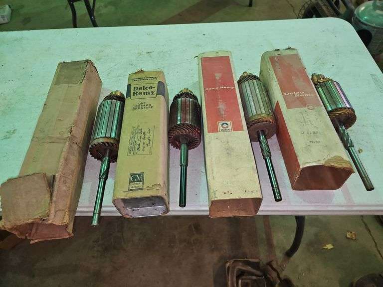 (4) Delco Remy Armatures - Assiter Auctioneers