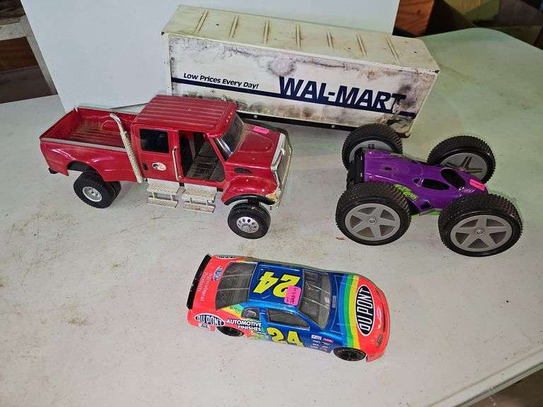 Die-Cast Jeff Gordon Dupont Rainbow Monte Carlo, CXT Truck, Lanard Co ...