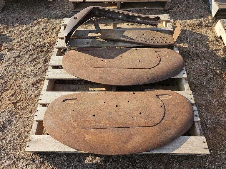 Assorted Tractor Fenders, Side Step & Front Cover - Assiter Auctioneers