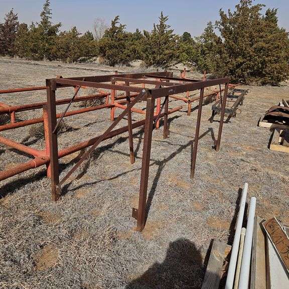 Tall Steel Rack - Assiter Auctioneers