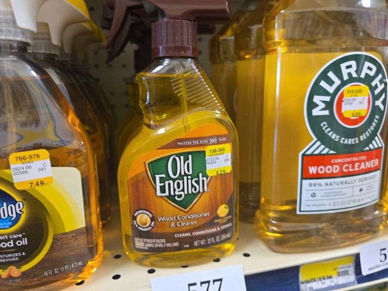 (4) Old English Cleaner/Conditioner 12oz - Assiter Auctioneers