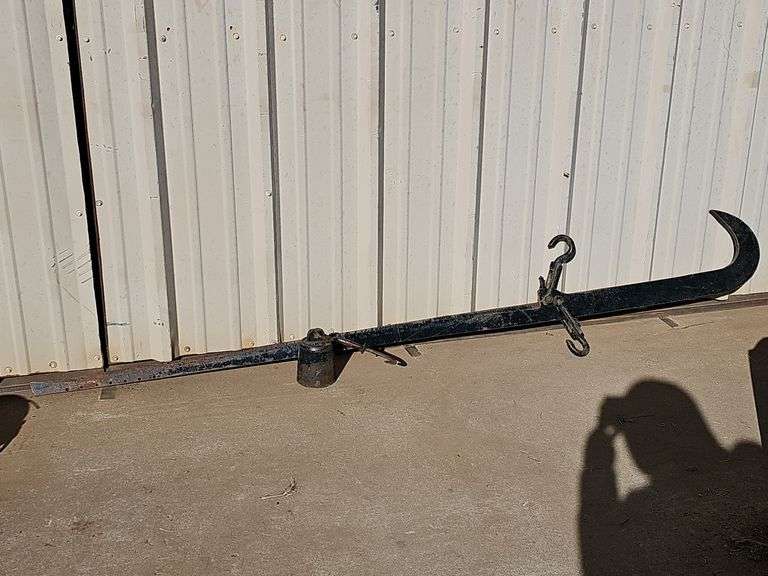 680 Lbs. Fairbanks-Morse Cotton Scale Balance Beam With Weight ...