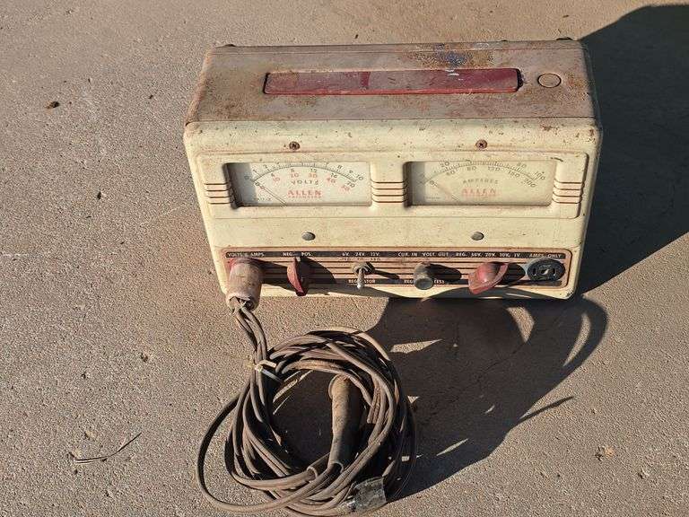 Allen Kalamazoo Volt-Amp Tester, Model: AE1202, SN: AE1202B328552 ...