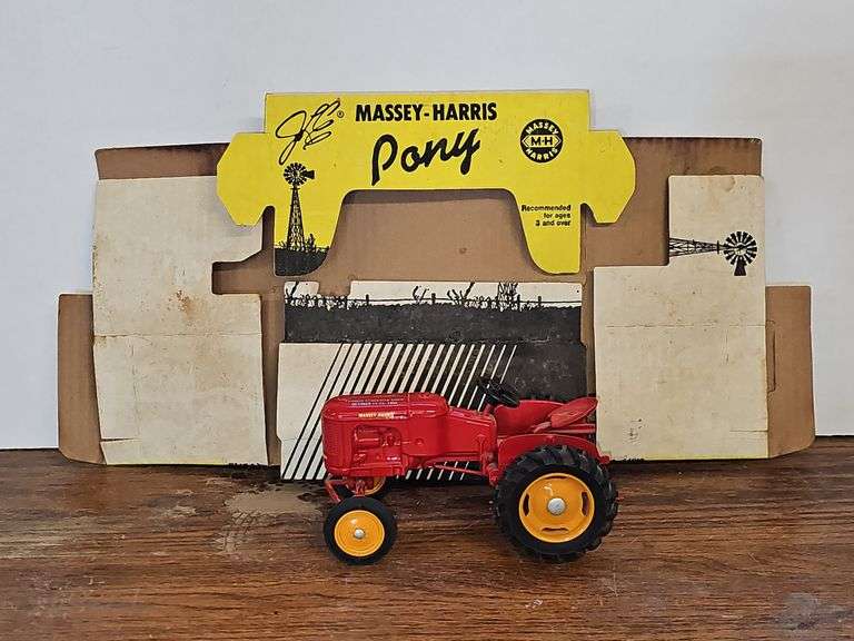 Scale Models 1994 Farmer Stockman Show Massey-Harris Pony Toy Tractor ...