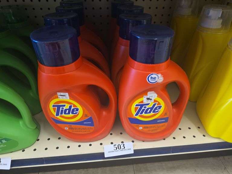 (8) Bottles Tide 32oz - Assiter Auctioneers