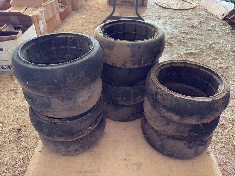 (11) Soil King & Firestone Implement Wheels - Assiter Auctioneers