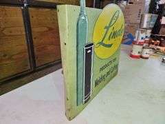 18" x 22" Vintage Linde Metal Sign - Assiter Auctioneers