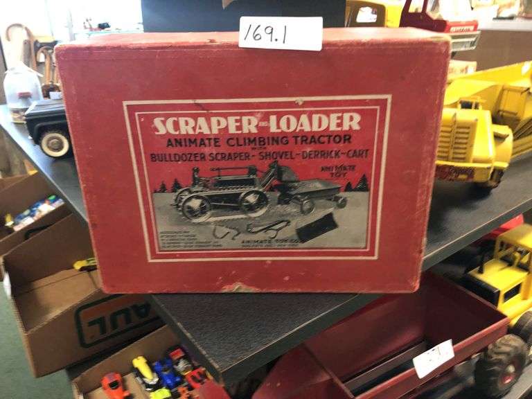 Vintage/Antique Scraper & Loader by Animate Toy Co., Animate Climbing ...