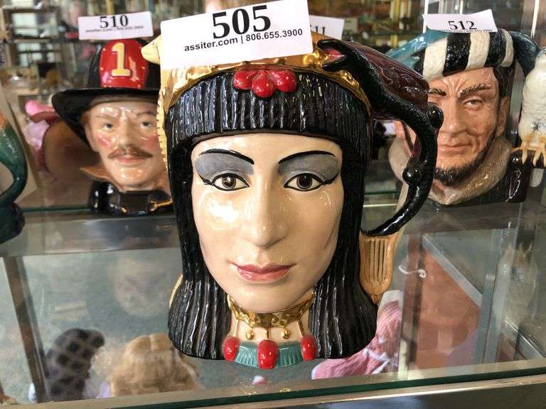 Vintage Royal Doulton Toby Jug "Antony & Cleopatra" D6728 by Michael ...