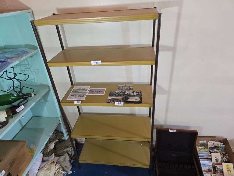 Lightweight Metal Shelf 30" x 12" x 60" - Assiter Auctioneers