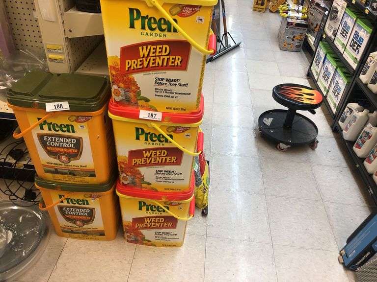 3 Preen Garden Weed Preventer 16lb Assiter Auctioneers 6351