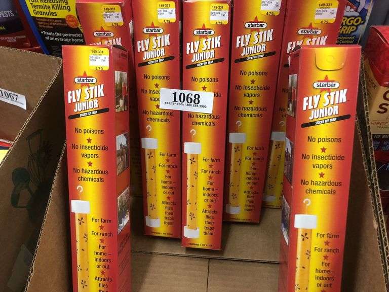 (7) Scar Bar Fly Stick Jr. - Assiter Auctioneers