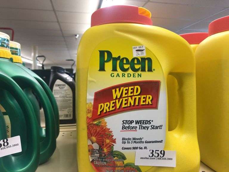 3 Preen Garden Weed Preventer 56lb Assiter Auctioneers 2560