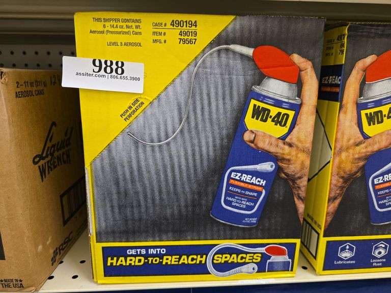 (6) 14.4oz Cans WD-40 - Assiter Auctioneers