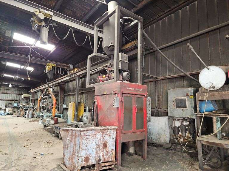 Tinker Omega TM1-125 High Speed No-Bake Core Shooter & PF-5 Powder ...