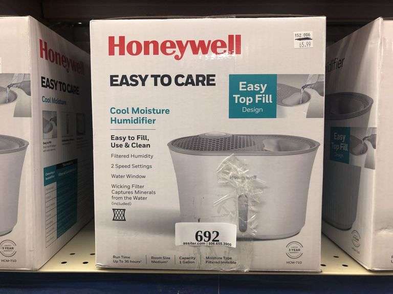 Honeywell Cool Mist Humidifier Medium Room HCM710 - Assiter Auctioneers