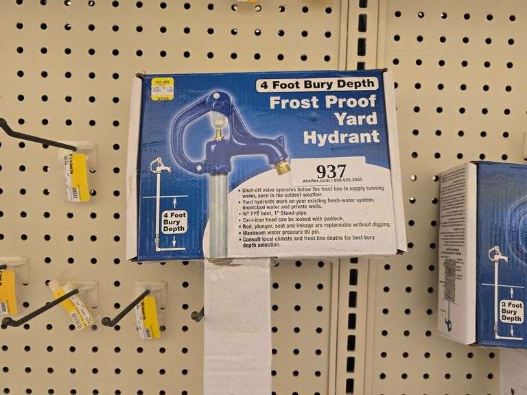 Frost proof yard Hydrant 3ft Bury Depth - Assiter Auctioneers
