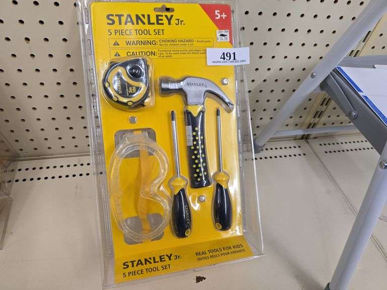 Stanley Jr. 5Pc Tool Set - Assiter Auctioneers