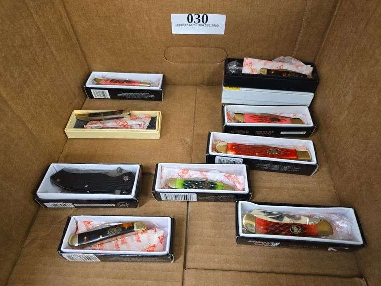 (9) Steel Warrior Frost Cutlery Pocket Knife - Assiter Auctioneers