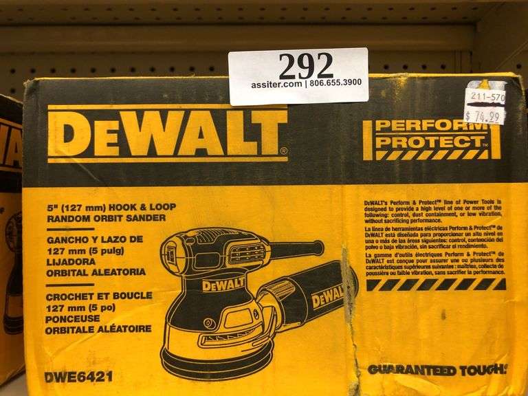 DeWalt 5" Orbit Sander DWE6421 - Assiter Auctioneers