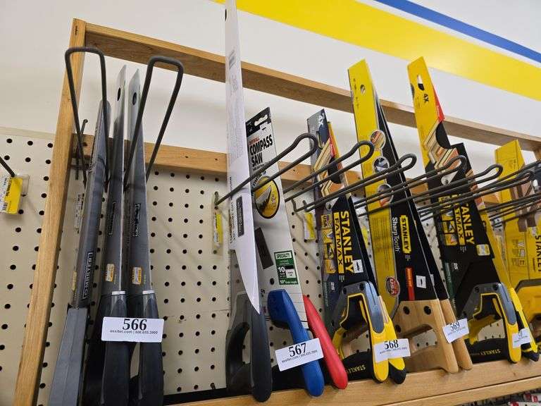 Master Mechanic 20" Short Cut Handsaw, 10" Compass Saw & 10" Drywall ...