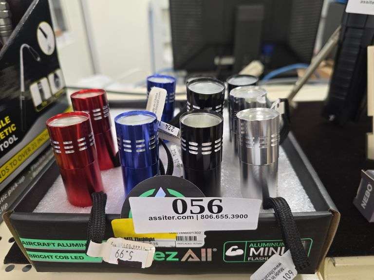(10) Litez All Aluminum Mini Flashlight - Assiter Auctioneers
