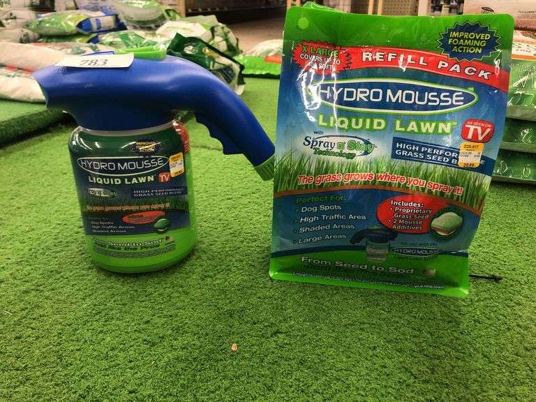 2lb Hydro Mousse Liquid Lawn System w/ Sprayer - Assiter Auctioneers
