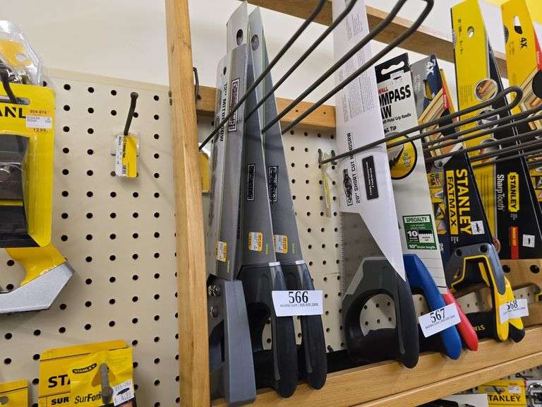 Master Mechanic 12" mitre Saw w/(2) 15" Short Cut Hand Saws - Assiter ...